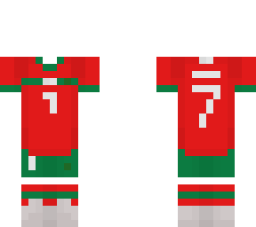 Morocco Kit Qatar 2022 | Minecraft Skin
