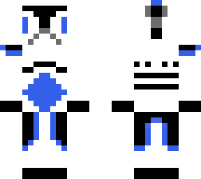 STAR WARS Clone Trooper Phase One Lieutenant | Minecraft Skin