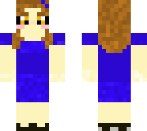 Blue Girl | Minecraft Skin