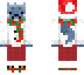 christmas cat | Minecraft Skin