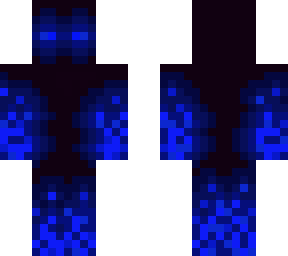 Fire blue | Minecraft Skin