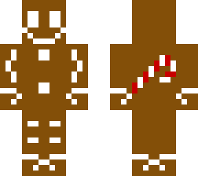 ginger bread man | Minecraft Skin