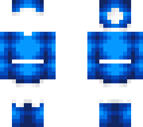 OB - Blue Santa Outfit | Minecraft Skin