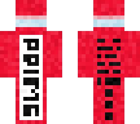 prime bottle red | Minecraft Skin