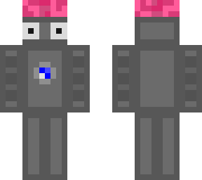 Robot with Minecraft brain | Minecraft Skin