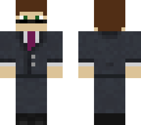 Suited Alan | Minecraft Skin
