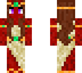 Tiefling Desert Queen | Minecraft Skin