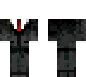 Tuxedo suit outer layer lay out | Minecraft Skin
