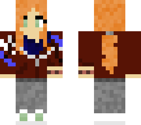 Wandavision Wanda Maximoff | Minecraft Skin