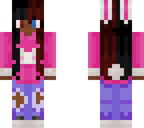 bunny hoodie | Minecraft Skin