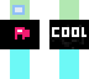 Cool Among Us Guy Wearing Cool Sus Shirt | Minecraft Skin