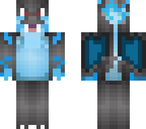 Mega charizard x | Minecraft Skin