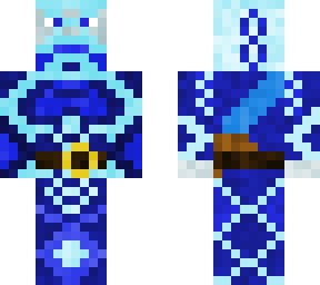 Snow Mandalorian | Minecraft Skin