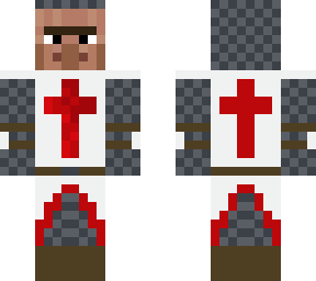 Villager in shining armor | Minecraft Skin