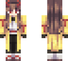 -Yellow Demon- | Minecraft Skin