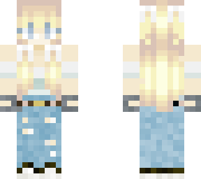 Denim Girl | Minecraft Skin