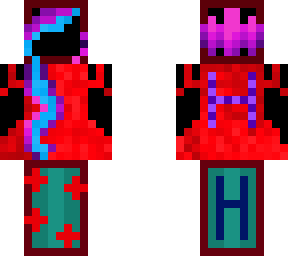 Hexxed Witch (Transformation almost complete) | Minecraft Skin