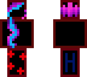 Hexxed Witch block | Minecraft Skin