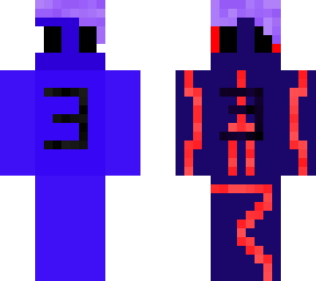 Indigo de block | Minecraft Skin