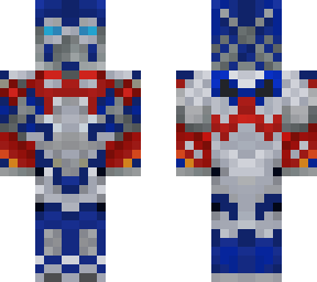 Optimus Prime bayverse | Minecraft Skin