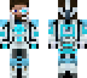 steve cyborg | Minecraft Skin