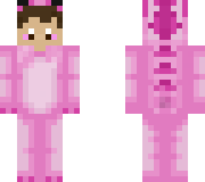 blushing stitch girl | Minecraft Skin