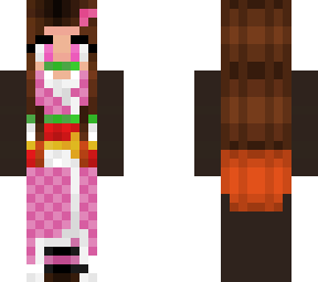 nezuko kamado demon slayer | Minecraft Skins