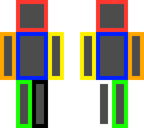 Weird rgb | Minecraft Skin