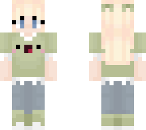 Avocado girl | Minecraft Skin