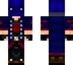 Blue Hell | Minecraft Skin