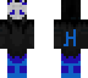 Dark blue Rasplin skin | Minecraft Skin