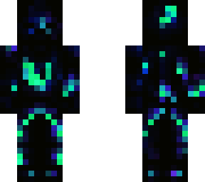 Elder Sculk Steve | Minecraft Skin