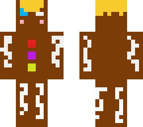 Gingerbread boy! | Minecraft Skin