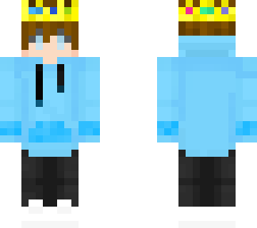 Light blue boy. | Minecraft Skin