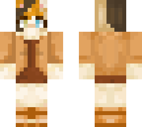 minecraft's calico cat | Minecraft Skin