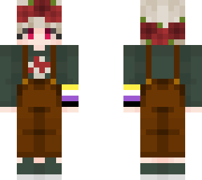 non binary goblincore | Minecraft Skin