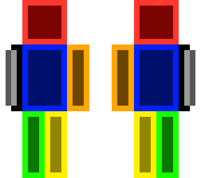neon white | Minecraft Skins