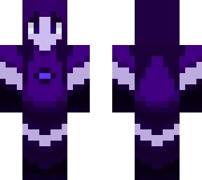 The Violet Queen of Lightning Violet Skin (fixed) | Minecraft Skin