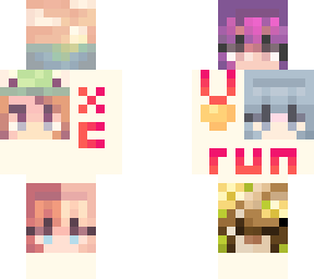 Varsity Completed Celebration Skin | Minecraft Skin