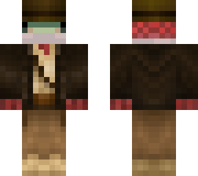 Archaeologist Salmon | Minecraft Skin