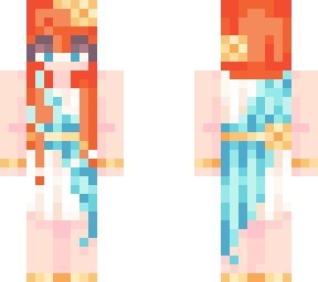 bloom diosa griega | Minecraft Skin