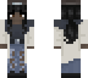 Cool Girl in a Cardigan | Minecraft Skin