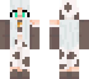 Cute Cow Girl :) | Minecraft Skin