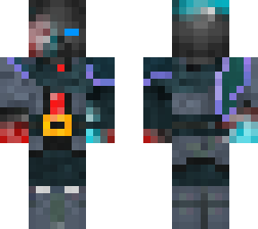 Fading Dark Steve | Minecraft Skin