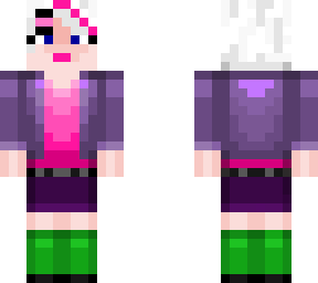 Fury's Rage Human Glamrock Chica | Minecraft Skin