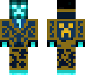 neon creeper | Minecraft Skins