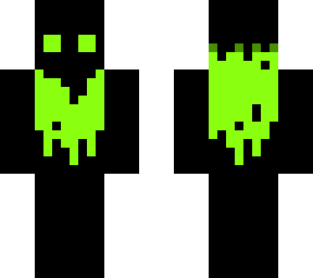 Nightmare gamer (w/ effects) | Minecraft Skin