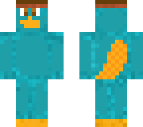 Perry the Platypus | Minecraft Skin