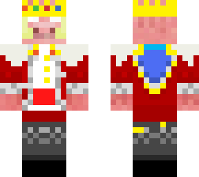 raged technoblade | Minecraft Skin