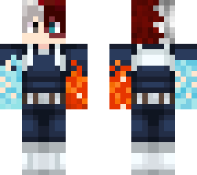 shoto todoroki | Minecraft Skin